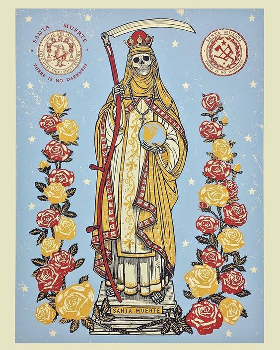 The Most Holy Death – Santa Muerte – Nuestra Señora de la Noche